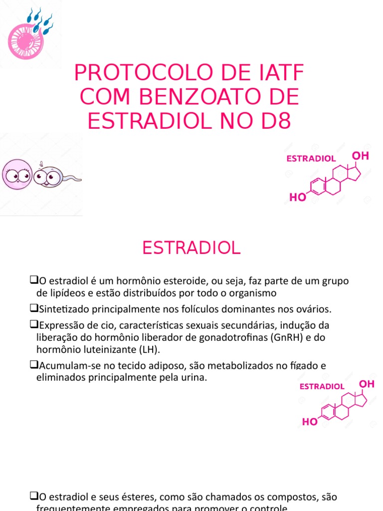 Protocolo IATF com Benzoato de Estradiol | PDF | Hormônio luteinizante ...