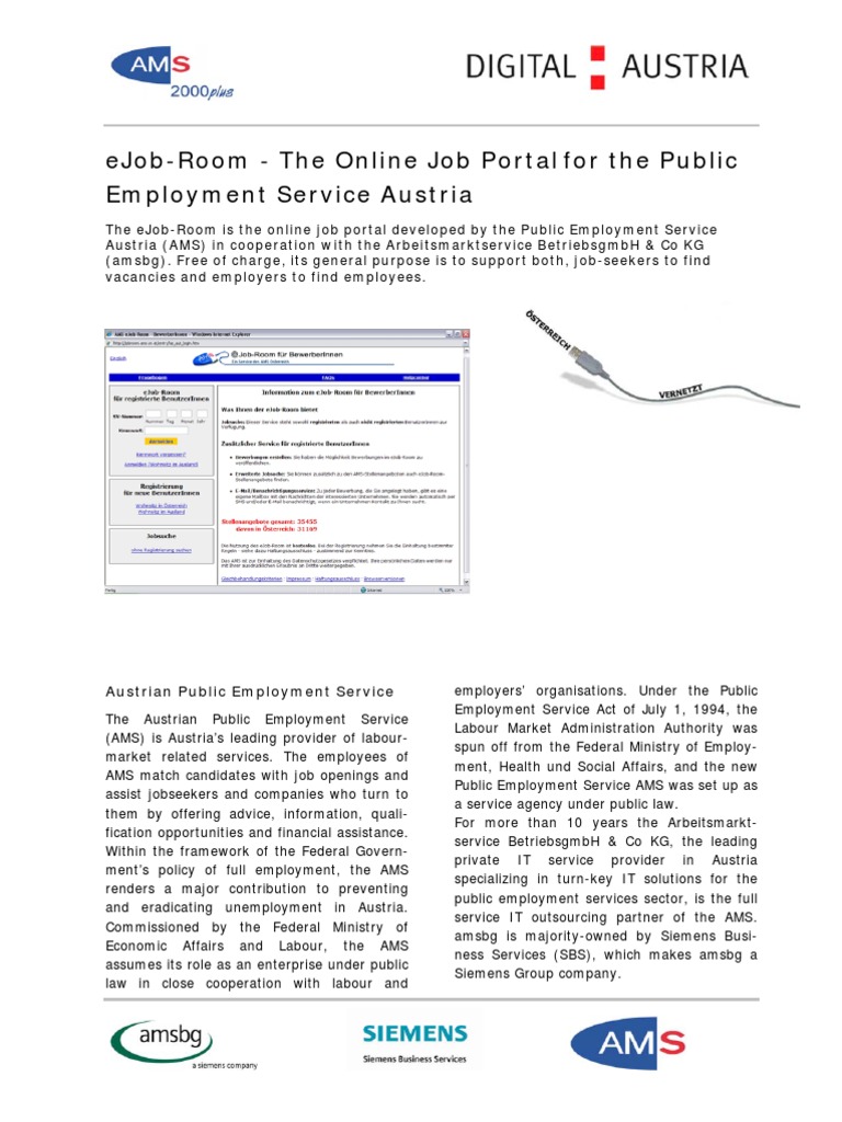 Ejob Room Leningen Westerburg | PDF | E Government | Employment