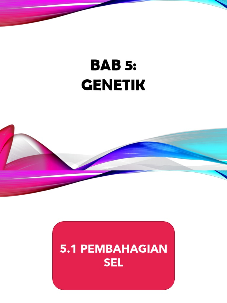 Subtopik 5.1pembahagian Sel | PDF