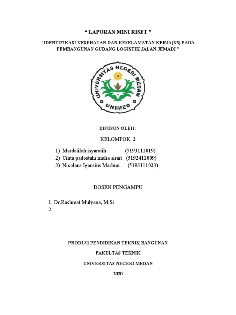 Laporan Mini Riset K3 Full | PDF