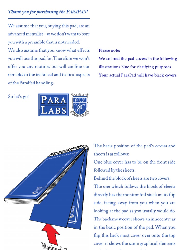 Parapad Manual | PDF | Nature