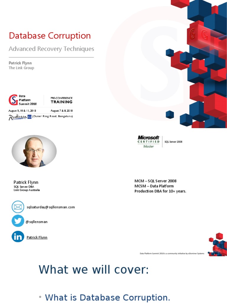 Database Corruption: Advanced Recovery Techniques | PDF | Microsoft Sql Server | Databases