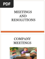 Notice of First Agm | PDF | Articles Of Association | Board Of Directors