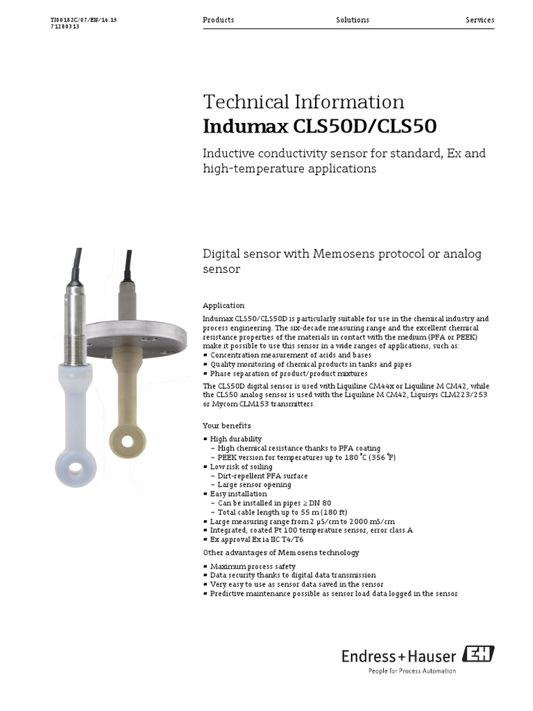 Technical Information Indumax CLS50D/CLS50 | PDF | Inductor ...