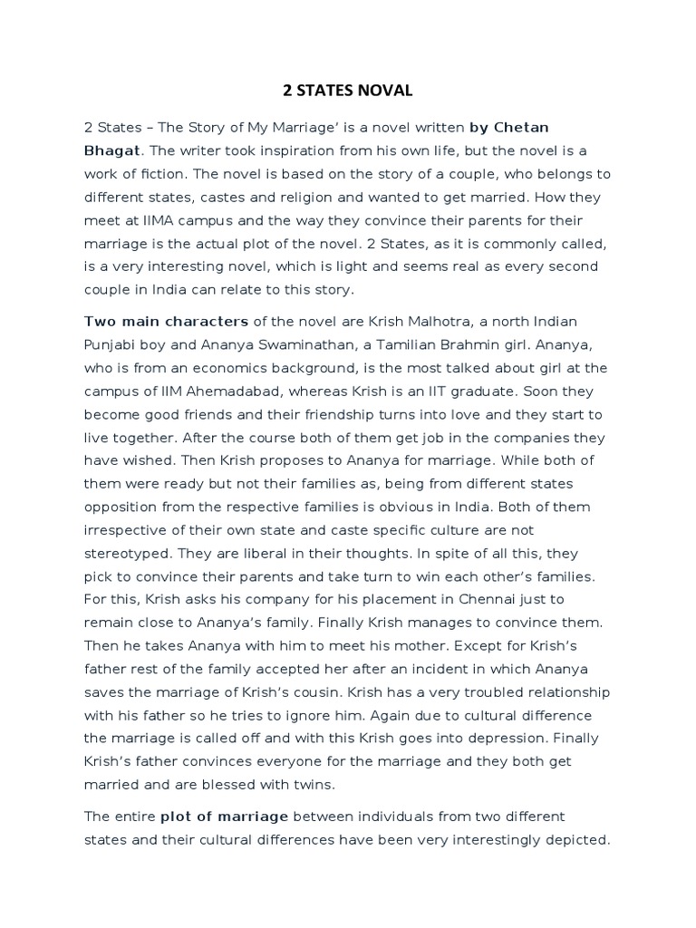 2 States Noval | PDF | Religion & Spirituality