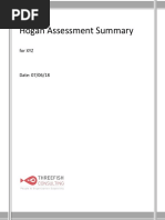 Hogan Assessments HDS: Example of Questions | PDF