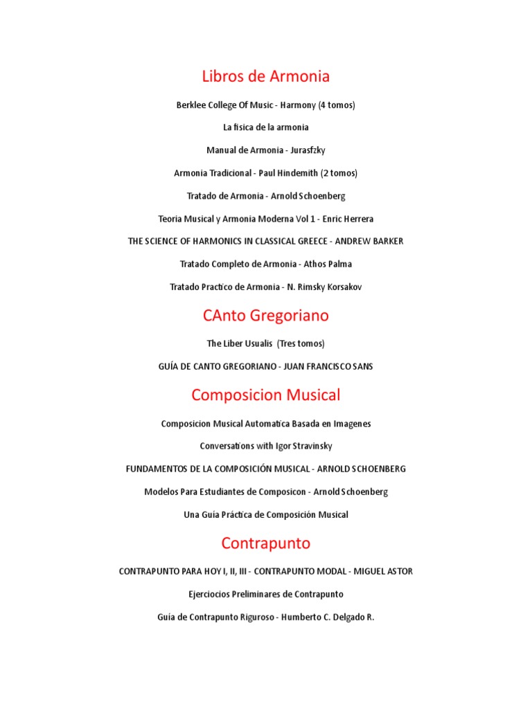 Libros de Musica - Escuela de Musica | PDF | Jazz | Tradiciones de ...