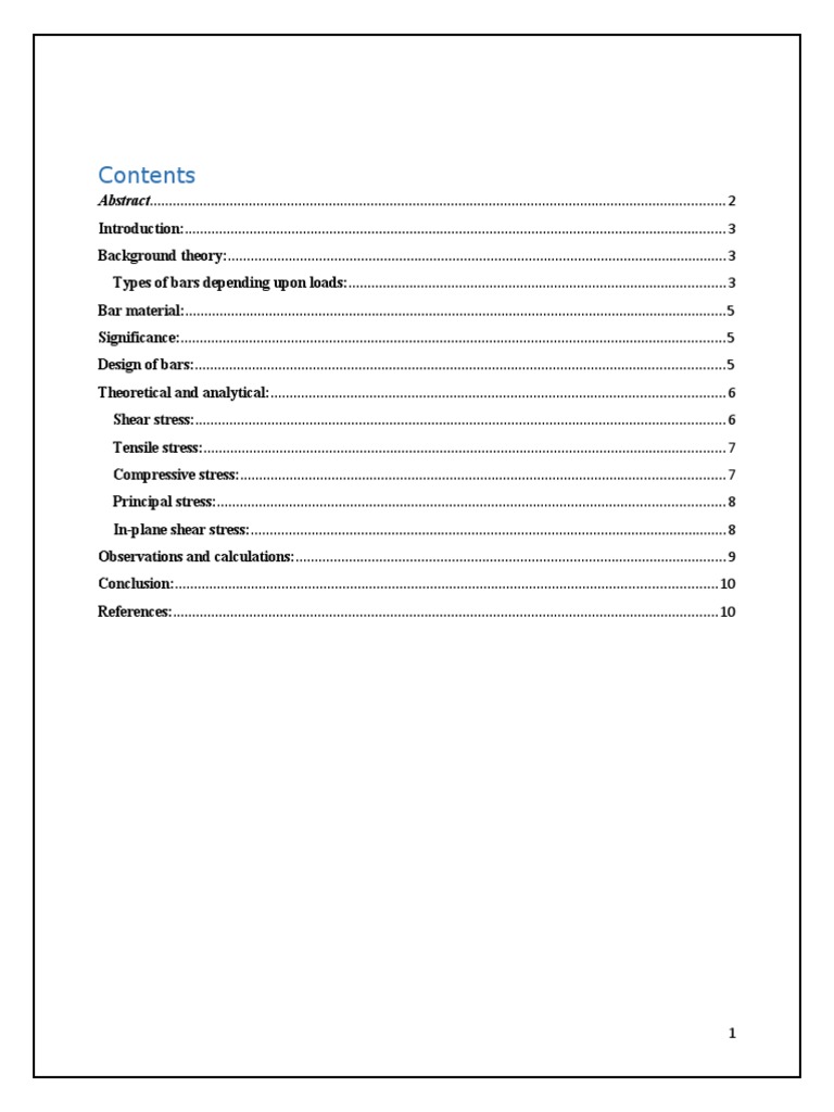 Mom Project Report | PDF | Stress (Mechanics) | Beam (Structure)