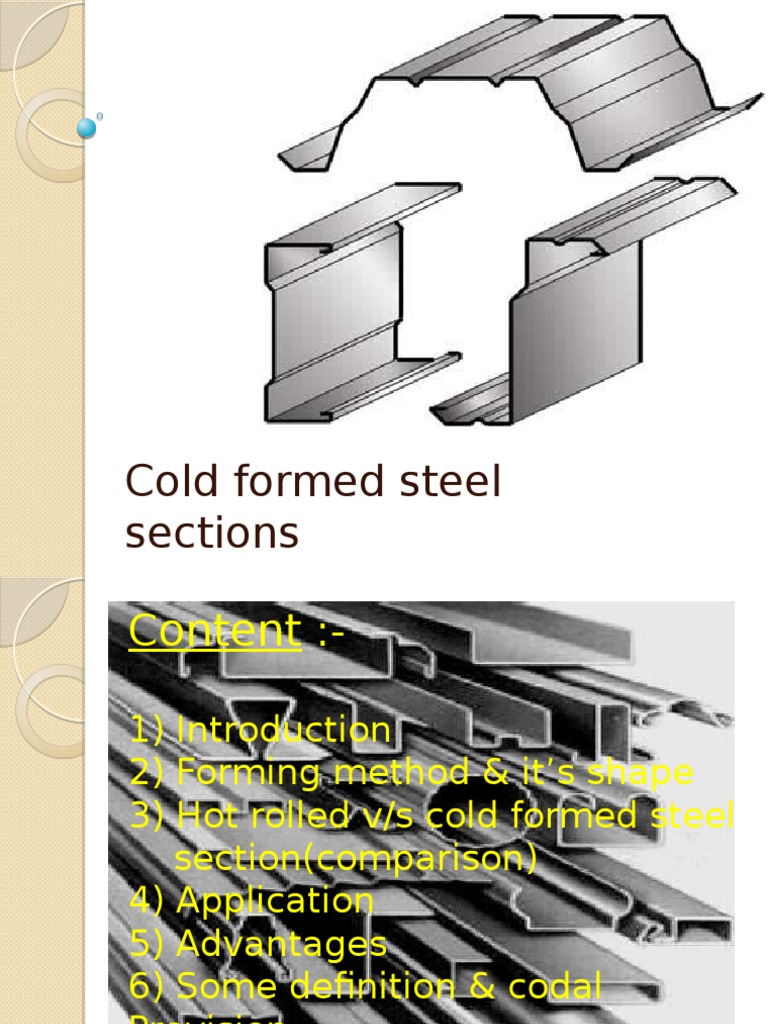Cold Formed Steel Sections | PDF | Buckling | Sheet Metal