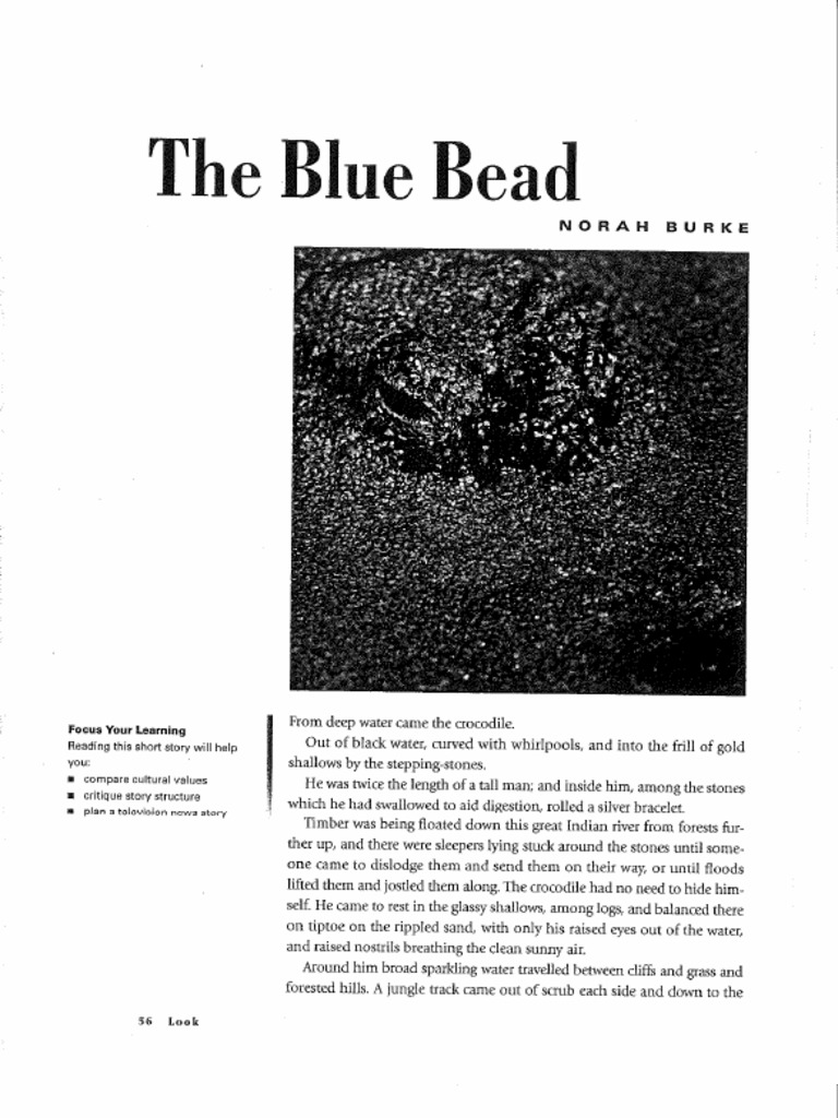 Blue Bead Text PDF | PDF