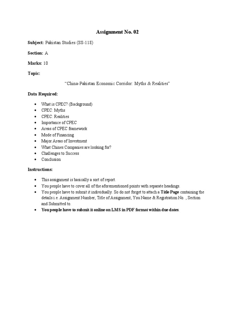 Assignment No. 02 | PDF