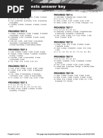 Prepare 3 Workbook Answer Keys | PDF