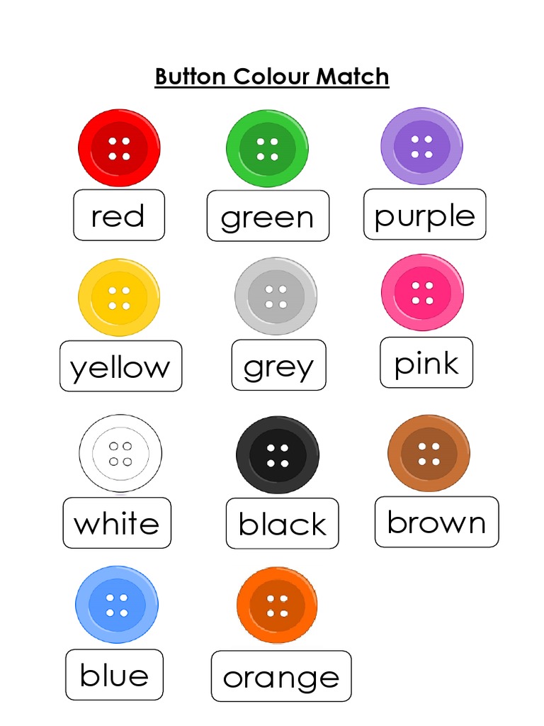 Green Red Purple: Button Colour Match | PDF