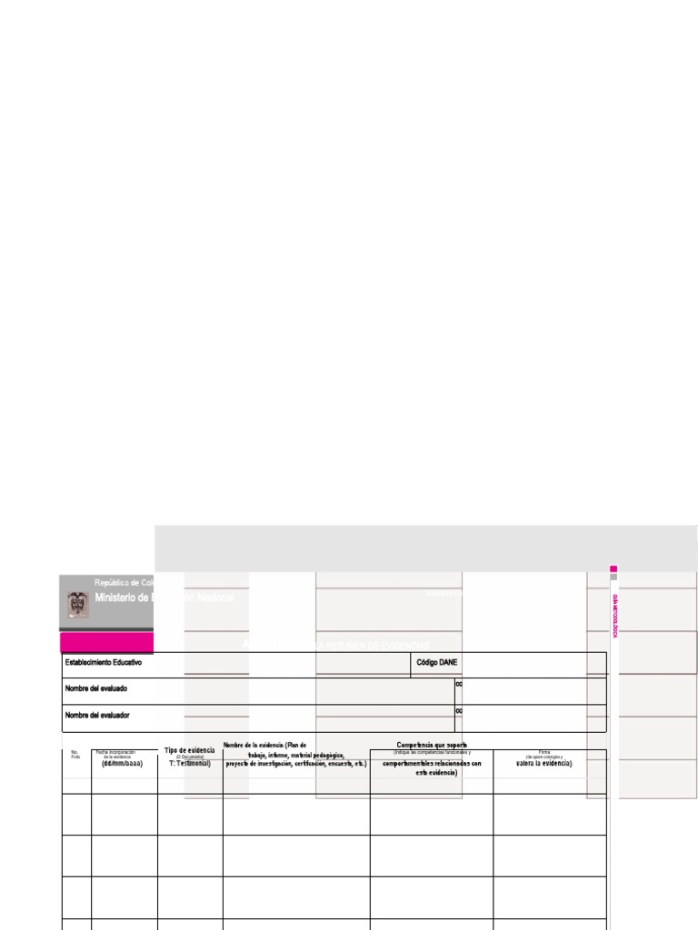 Anexo 2 Guia 31 para Evidencias | PDF