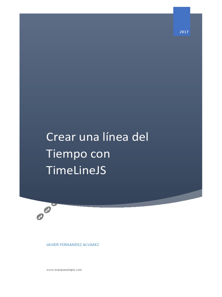 Crear Una Linea Del Tiempo Con Timelinejs1 | PDF | Hipervínculo | Red ...