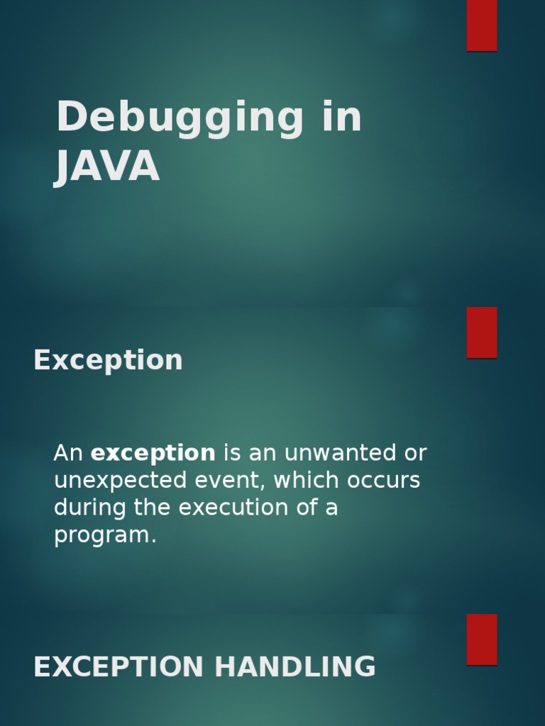 Java Exception Handling Guide | PDF
