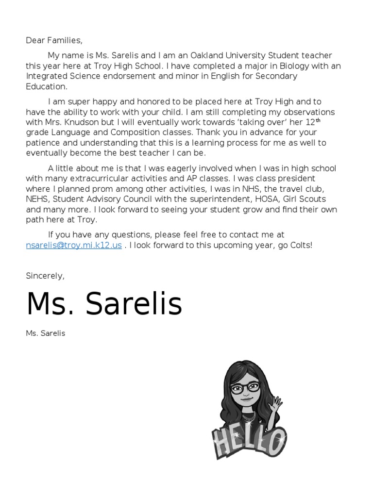 Open House Letter English | PDF