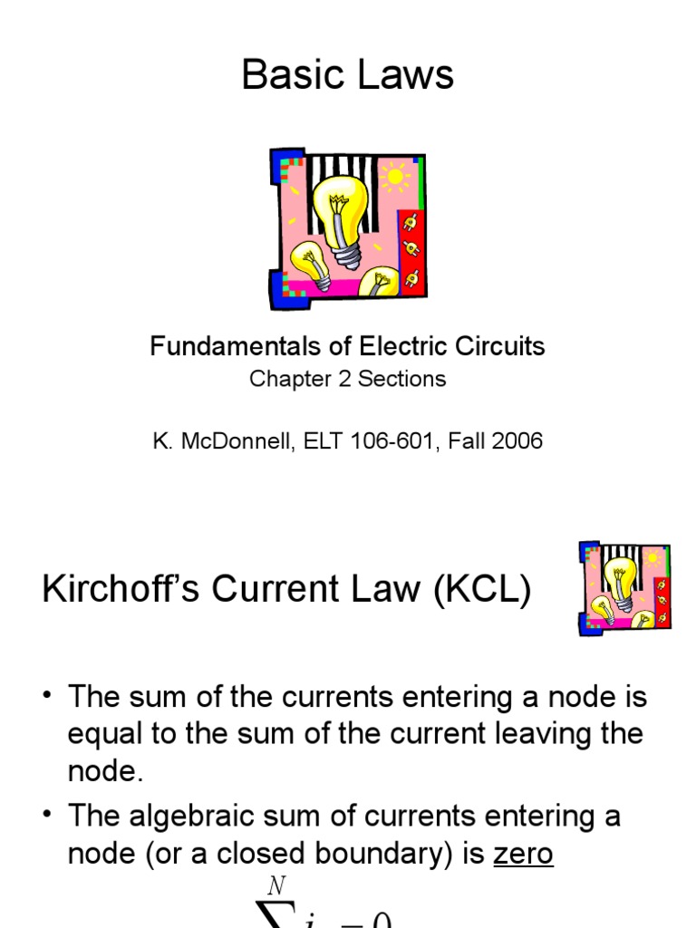 Electricity Basic Laws | Download Free PDF | Series And Parallel ...