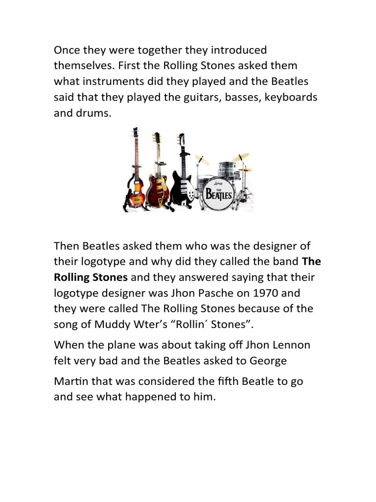 Rolling Stones and They Answered Saying That Their | PDF | Travel | Art