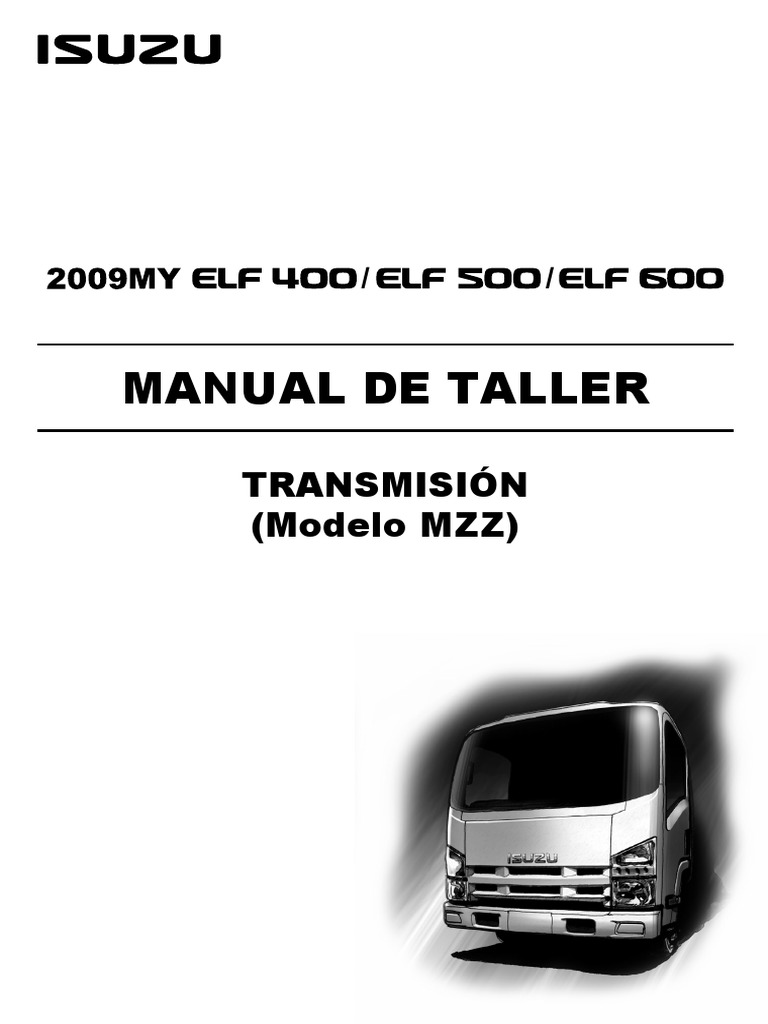 Transmision MZZ ELF400-500-600 ESPAÑOL | PDF | Transmisión (Mecánica ...