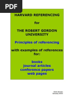 MMU Harvard Referencing Quick Guide: Terminology | PDF | Citation ...