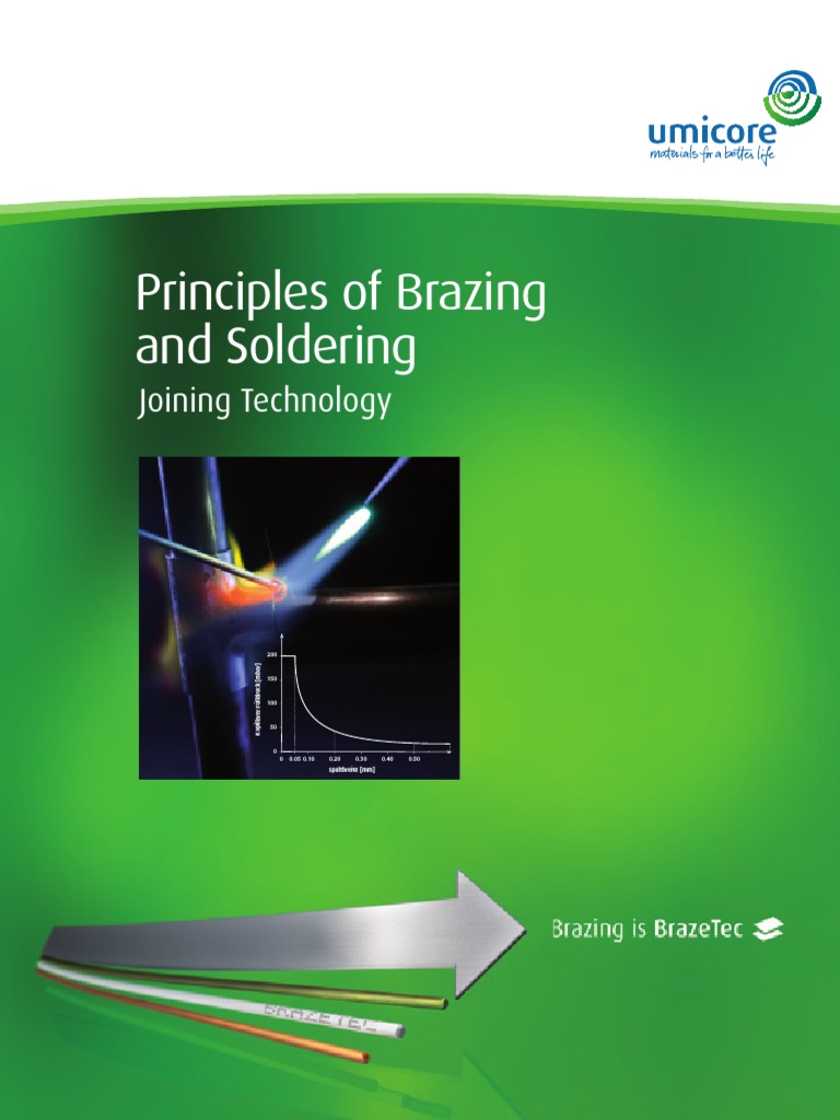 Umicore BrazeTec Principles of Brazing | PDF | Solder | Soldering
