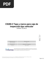 CS280 Caja de inspección tipo vehicular | PDF