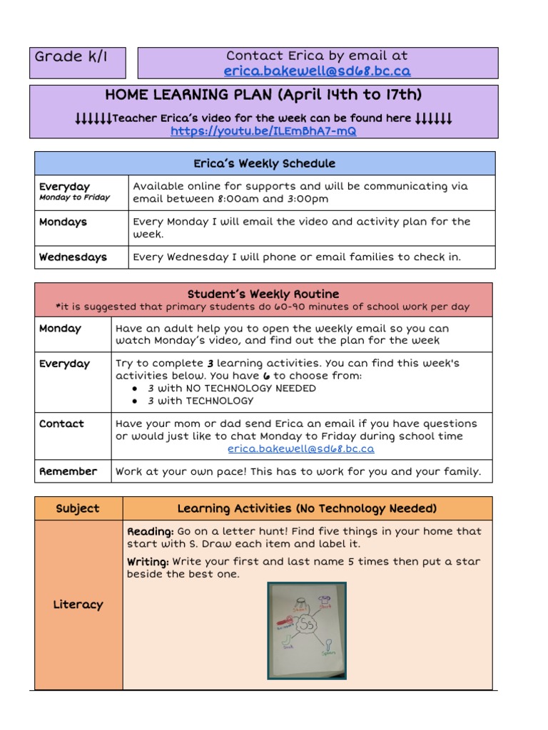 Stqeye Plan - April 14 PDF | PDF | Literacy | Behavior Modification