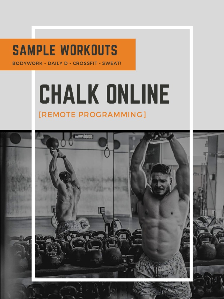 Chalk Online Fitness Program Overview | PDF | Career & Growth | Self ...
