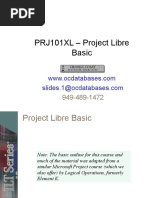 ProjectLibre User Guide PDF | PDF | Spreadsheet | Intellectual Works