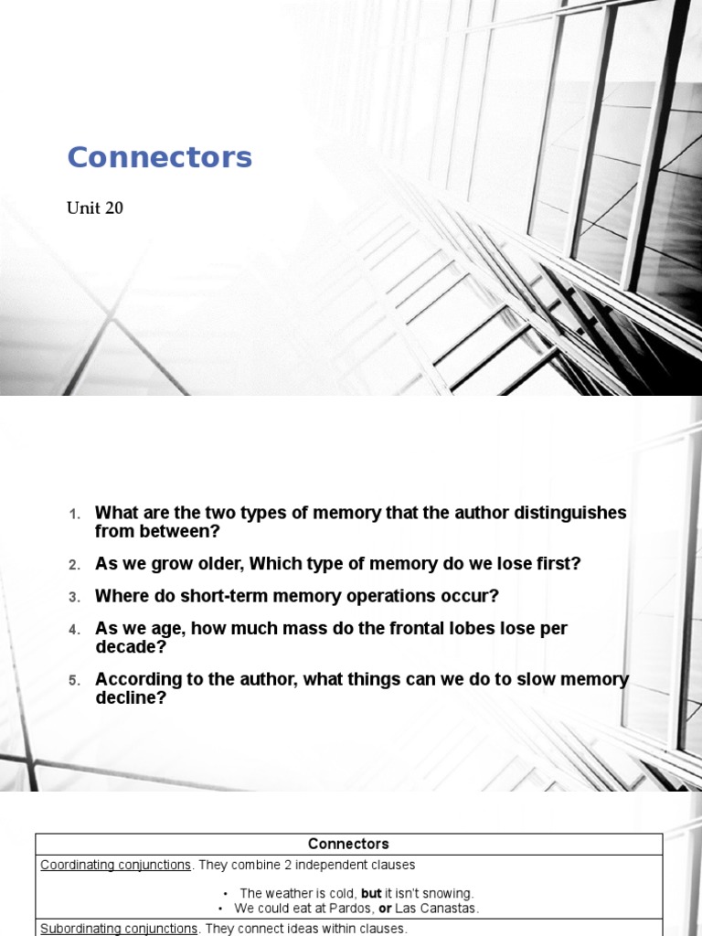 Unit-21-Connectors 83538 0 | PDF