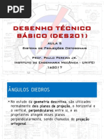 Ângulos Diedros em Projeções Ortogonais | PDF | Desenho técnico ...