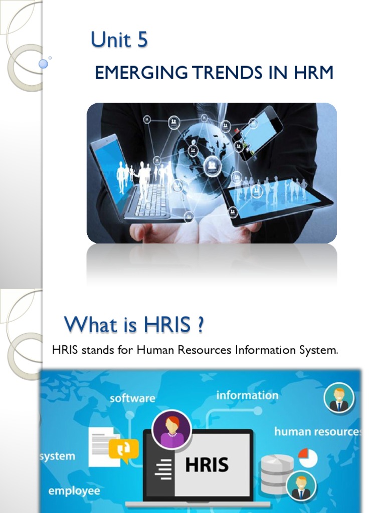 Unit 5: Emerging Trends in HRM | PDF | Human Resources | Human Resource ...