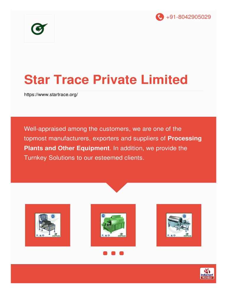 Star Trace Private Limited | PDF | Magnet | Manufactured Goods