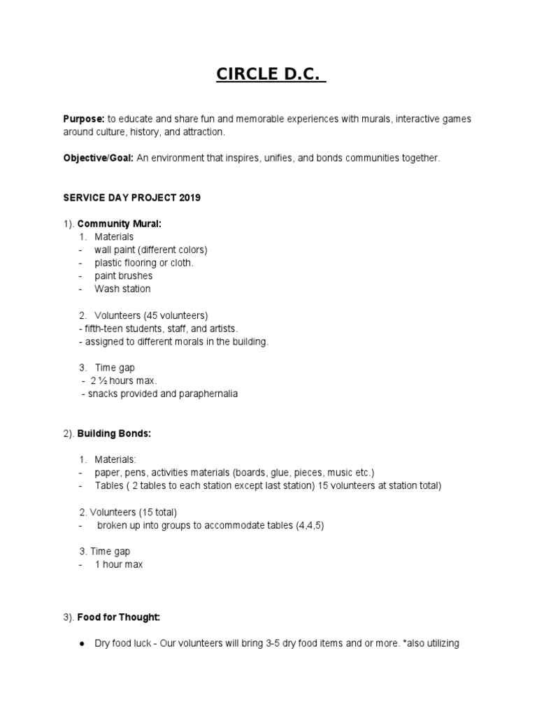 Community Mural & Bonding Event 2019 | PDF