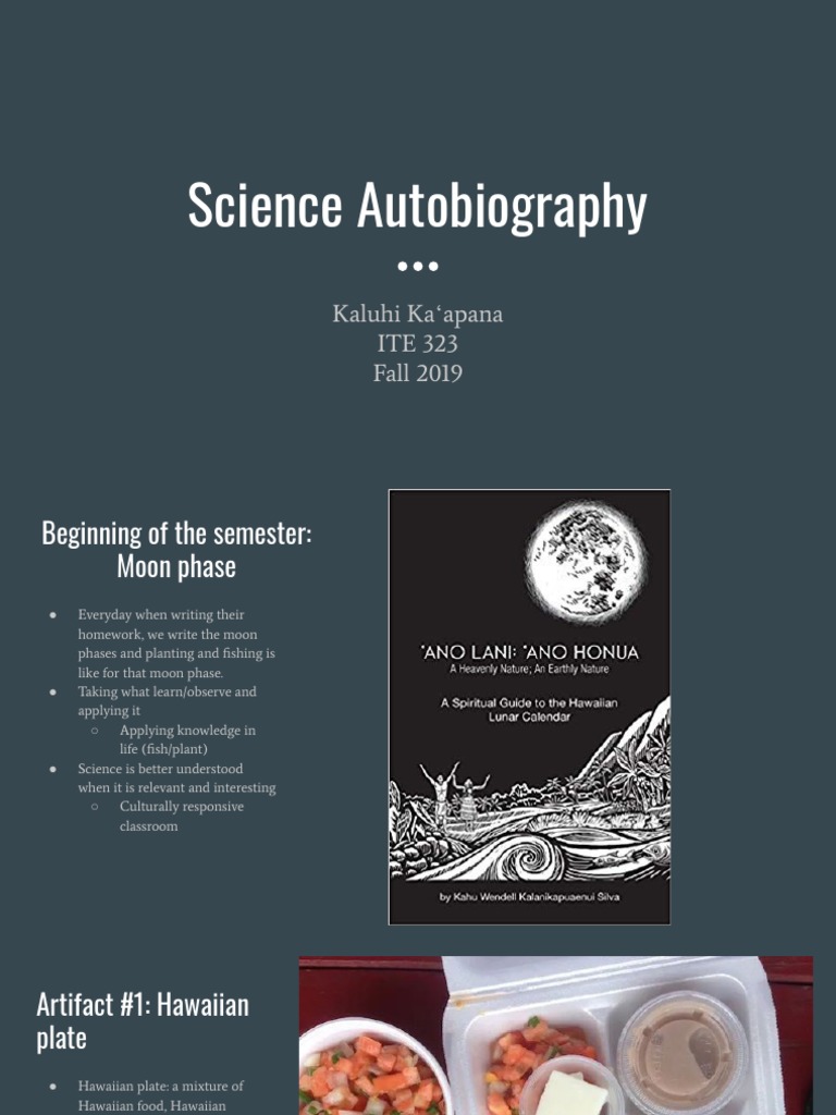 Science Autobiography | PDF | Science Education | Project Based Learning