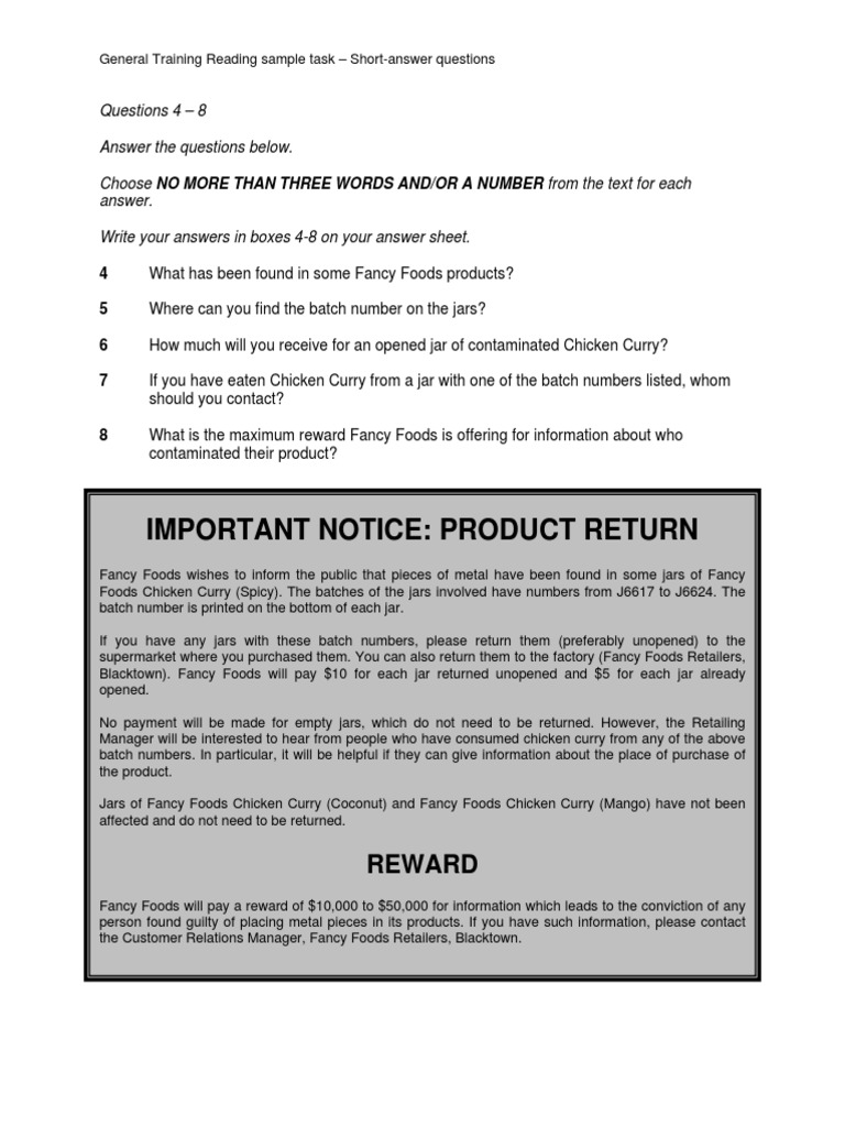 Important Notice: Product Return: Reward | PDF | Newspapers | Automation