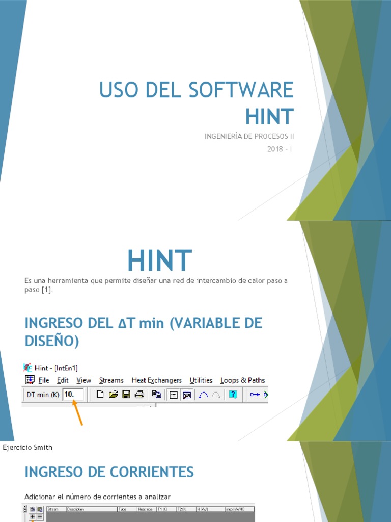 Uso Del Software Hint | PDF | Ingeniería | Informática