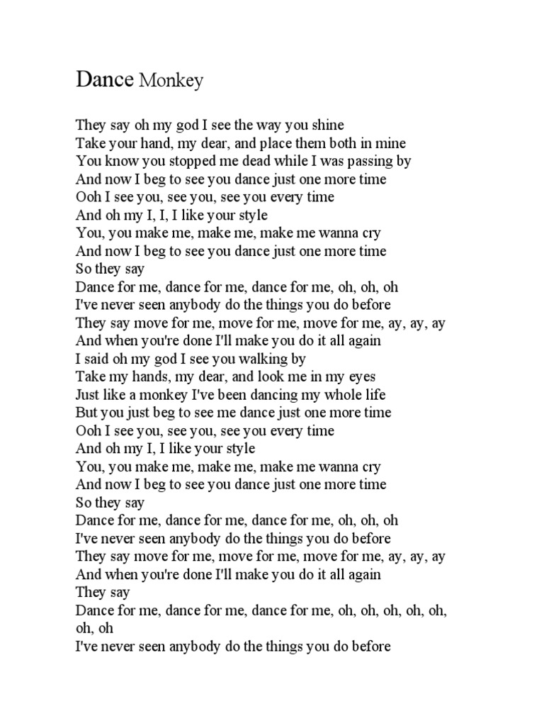 Dance for Me: A Plea to Shine | PDF | Language Arts & Discipline | Art