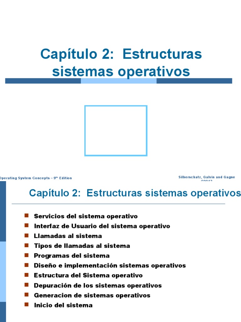 Estructura de Sistemas Operativos | PDF | Interfaz de línea de comando ...