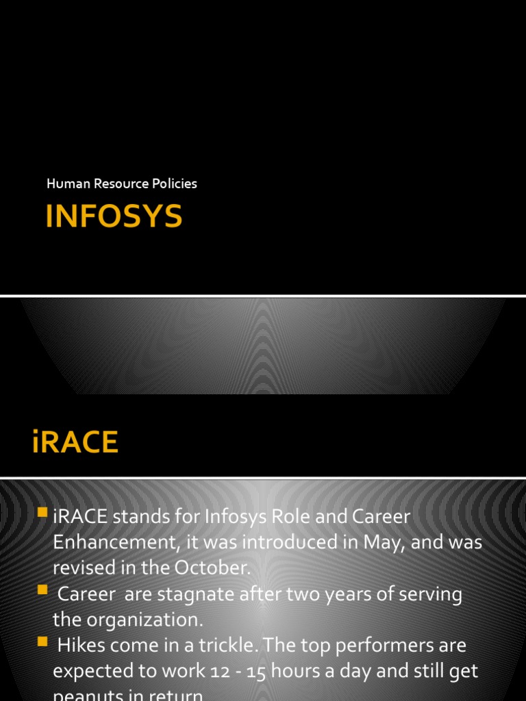 Infosys: Human Resource Policies | PDF