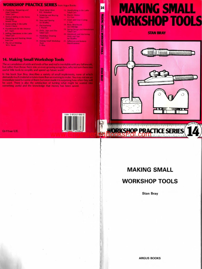 Workshop Practice Series 14 Making Small Workshop Tools PDF | PDF ...