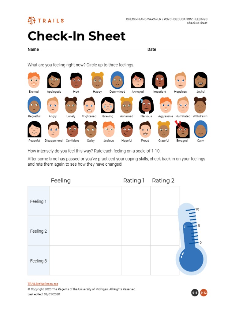 Check in Sheet | PDF