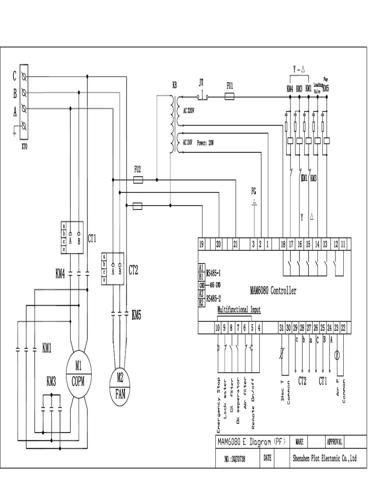 6080 Diagramas | PDF | Power Inverter | Computer Engineering