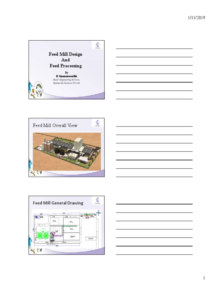 Feed Mill Design and Processing Guide | PDF | Mill (Grinding ...