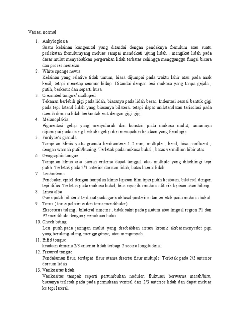 Variasi Normal | PDF | Seni & Disiplin Bahasa | Kajian Bahasa Asing