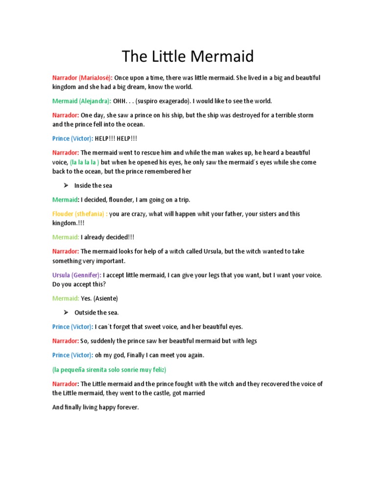 The Little Mermaid | PDF