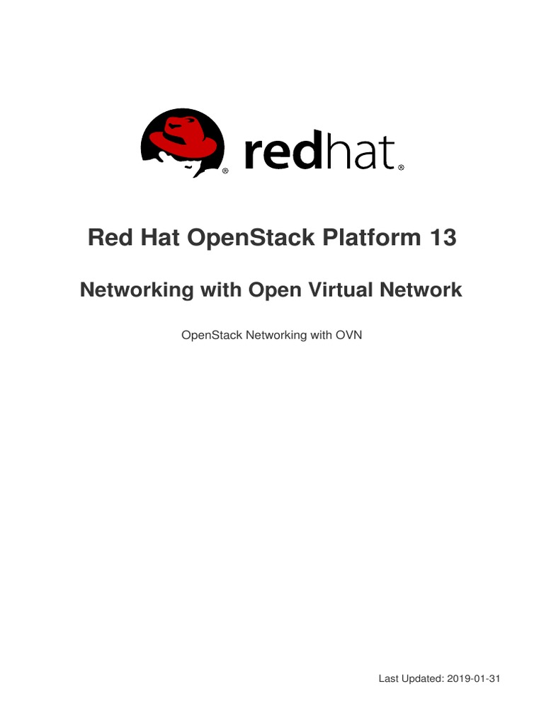 Red Hat Openstack Platform 13: Networking With Open Virtual Network | PDF | Router (Computing ...