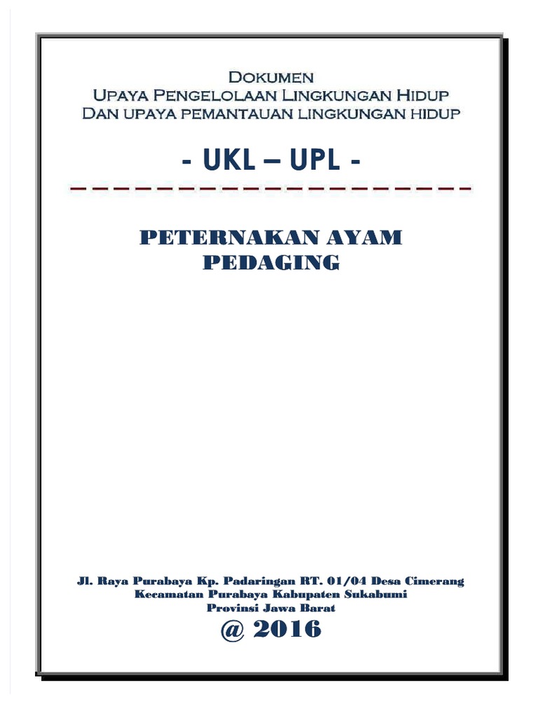 (PDF) Ukl Upl Peternakan Ayam - Compress PDF | PDF | Sains & Matematika