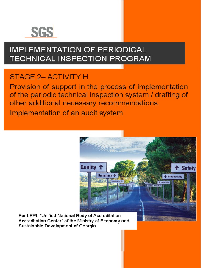 Implementation of Periodical Technical Inspection Program | PDF ...